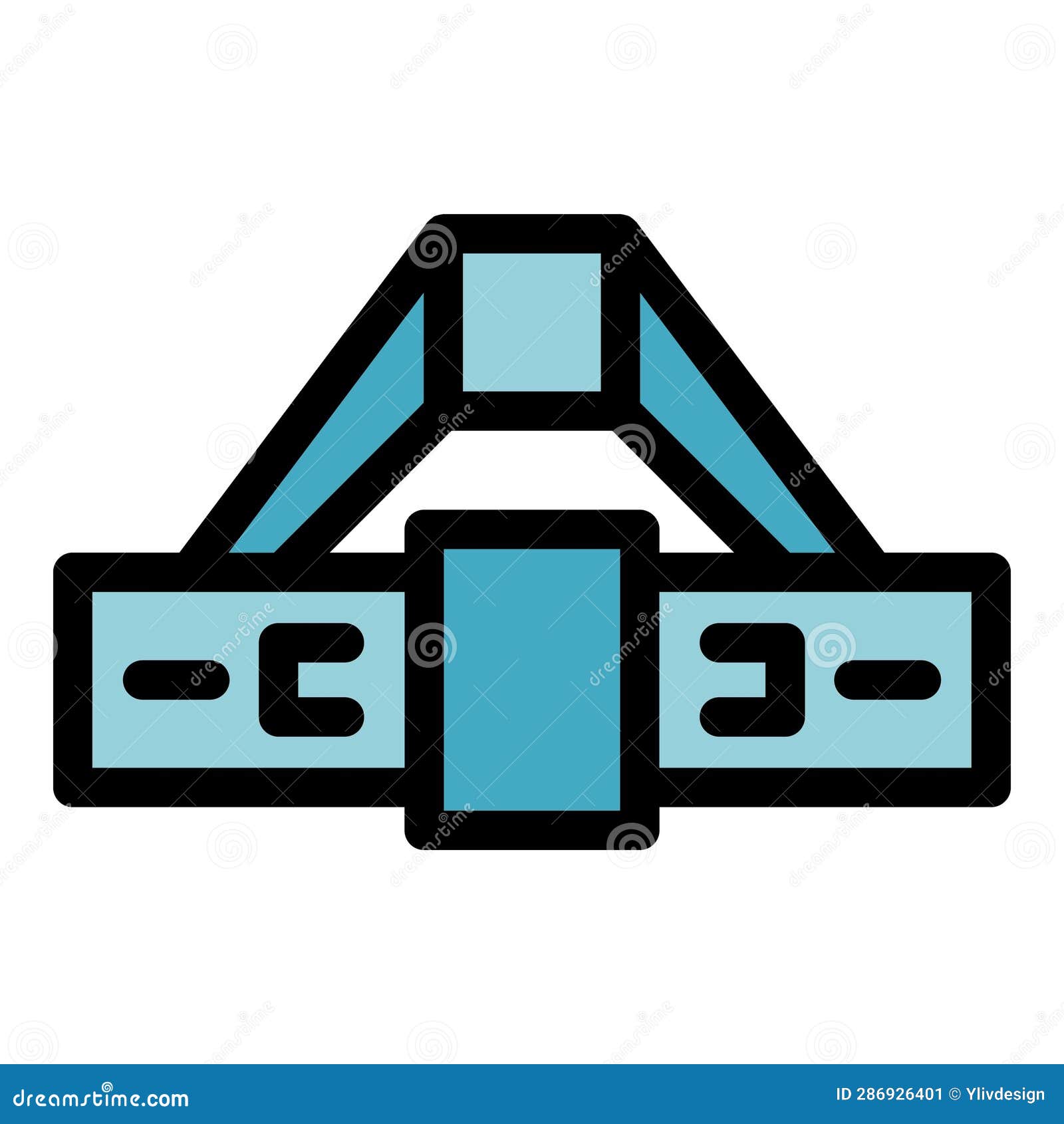 Air Tv Mount Icon Vector Flat Stock Illustration - Illustration of ...