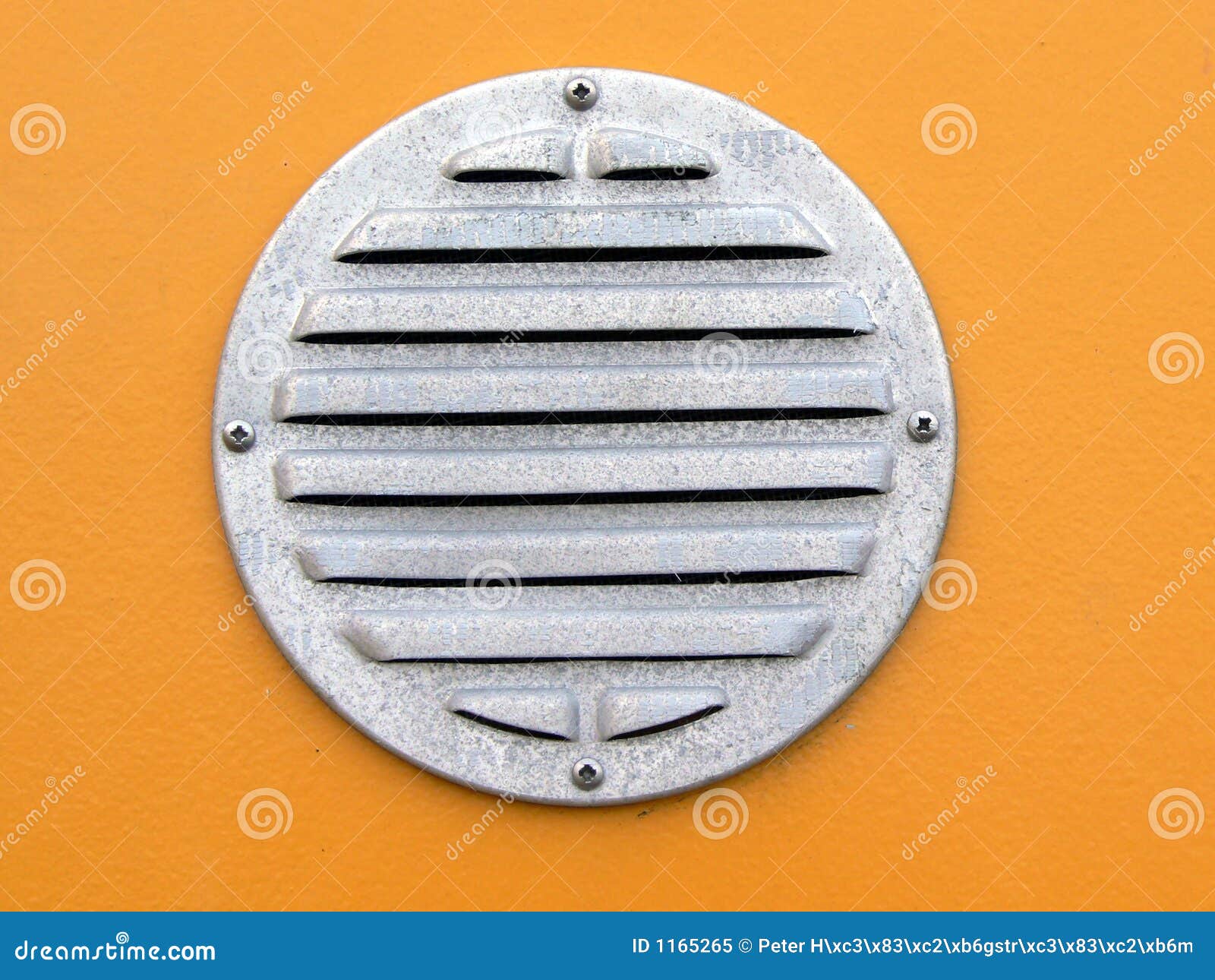 Air vent stock image. Image of metal, freshening, copyspace - 1165265