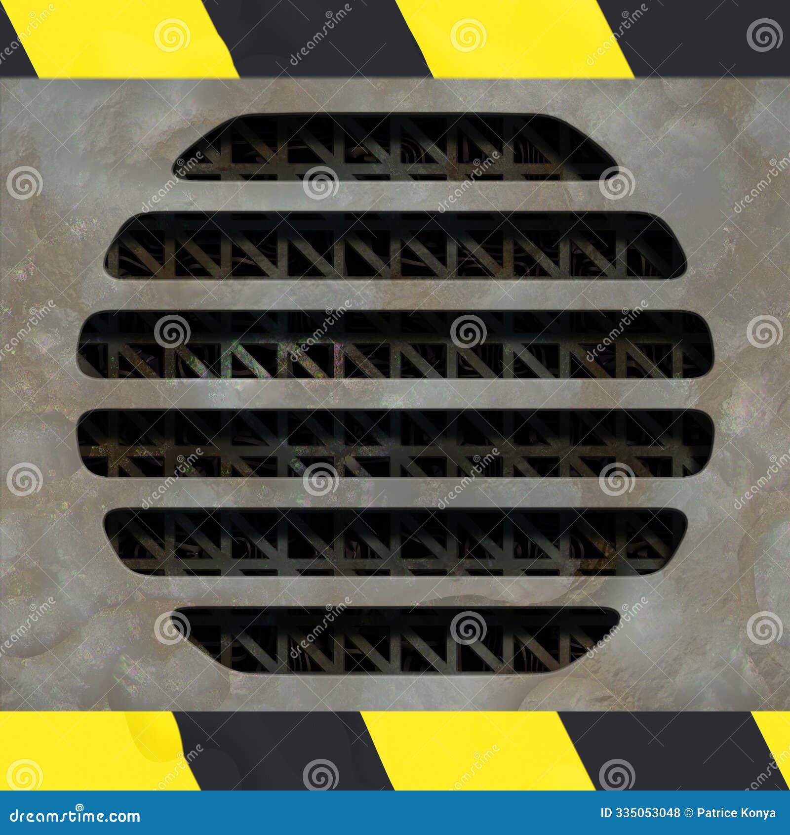 Ventilation Shaft, With Fans And Ductwork Visible, In High-tech ...