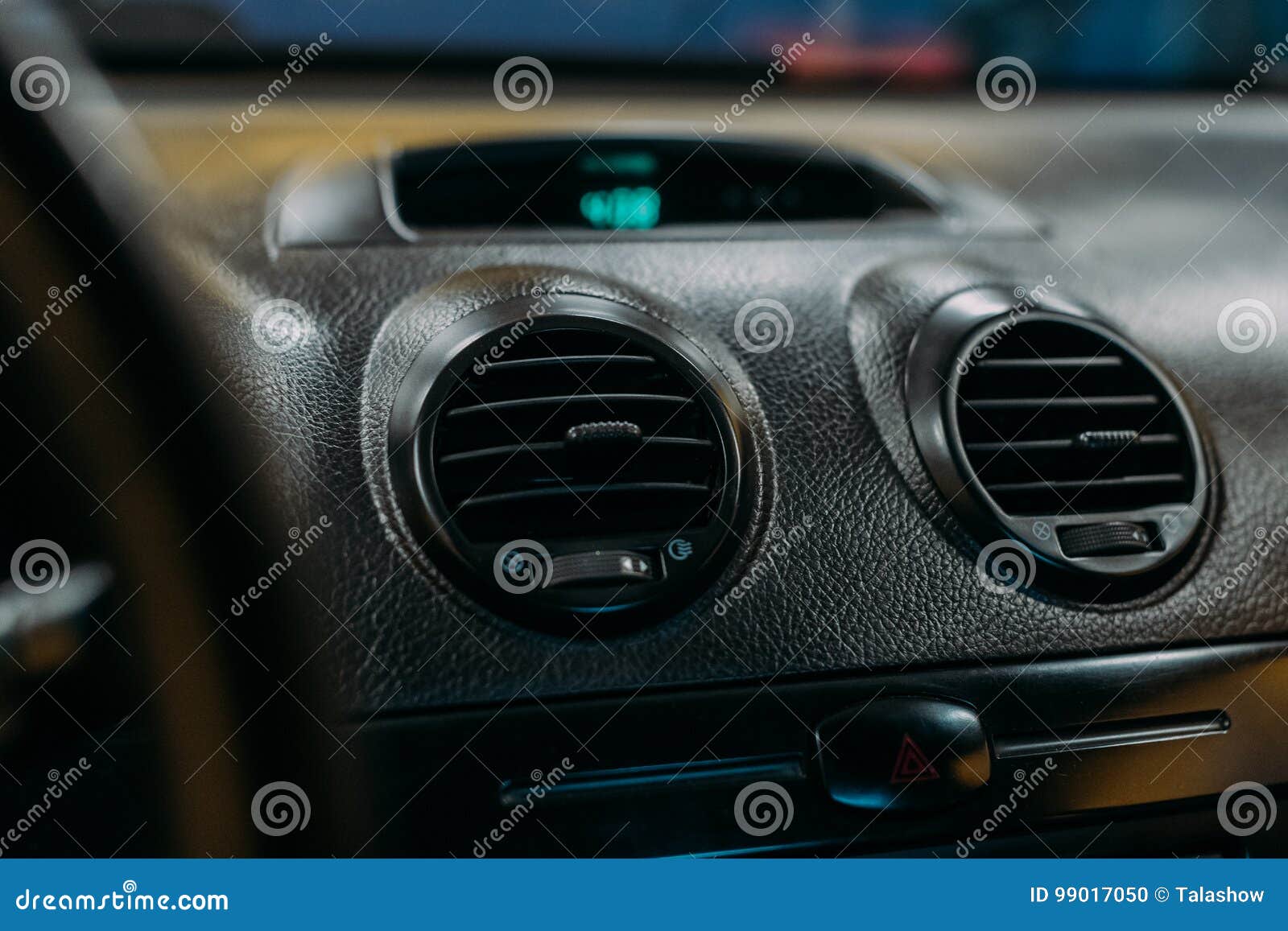 Air Ventilation in Car Inside View. Stock Photo - Image of condition ...