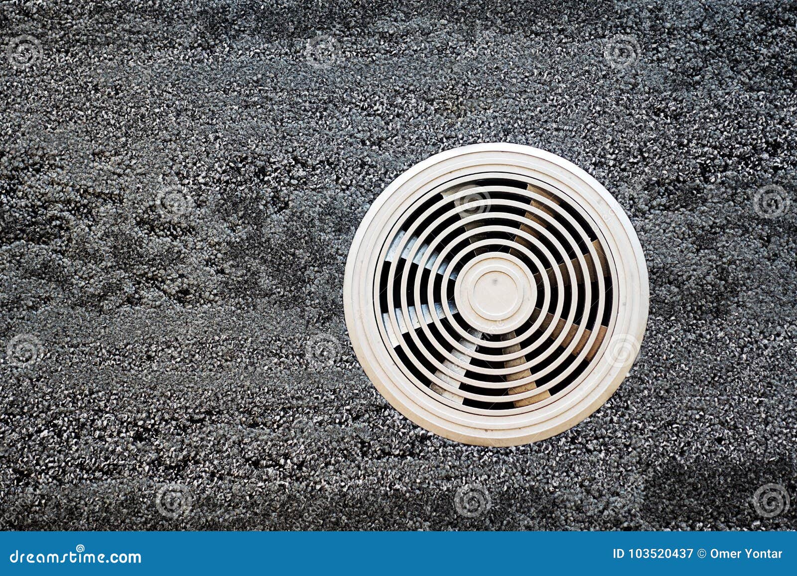 Air Ventilation Duct on a Gray Surface Stock Image - Image of ...