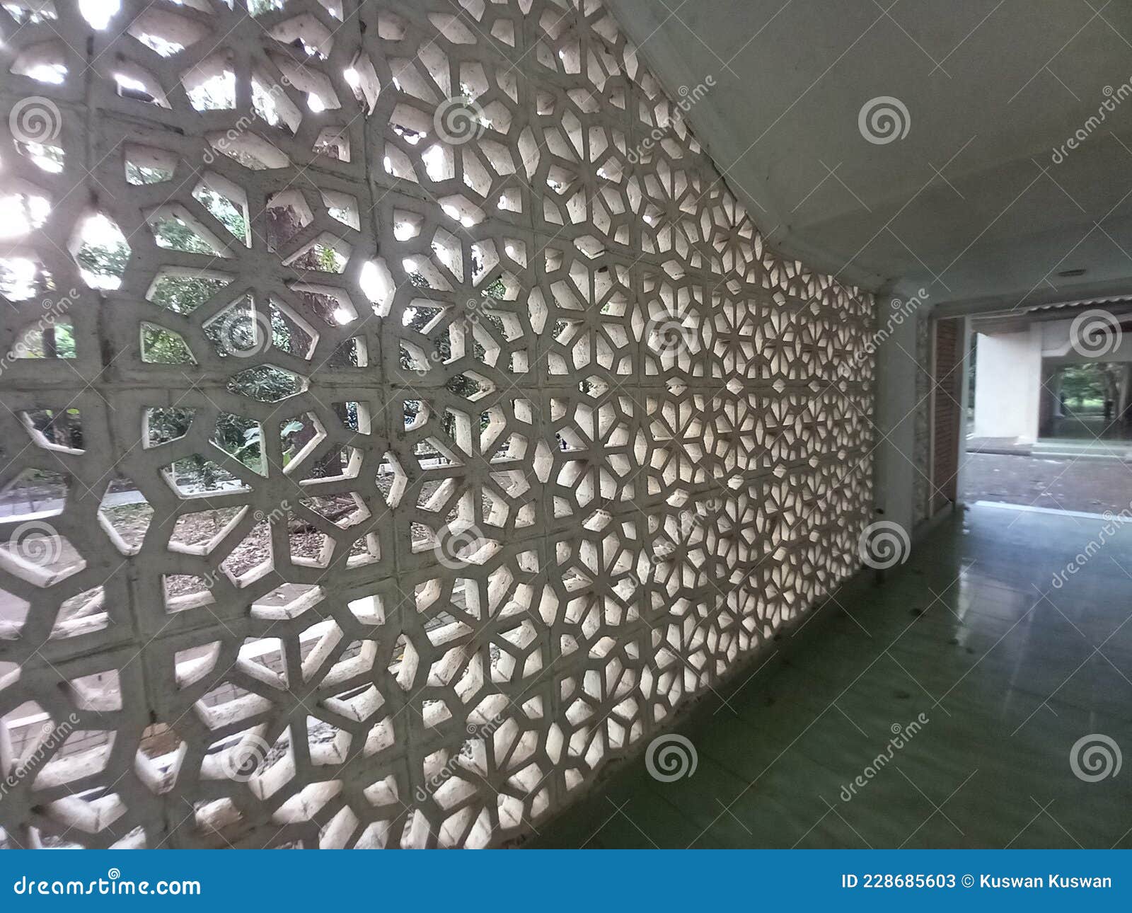 Air ventilation holes stock image. Image of concrete - 228685603