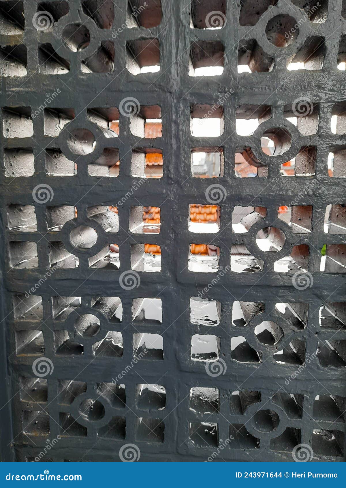 An Air Ventilation Model Made of Clay Stock Photo - Image of home ...