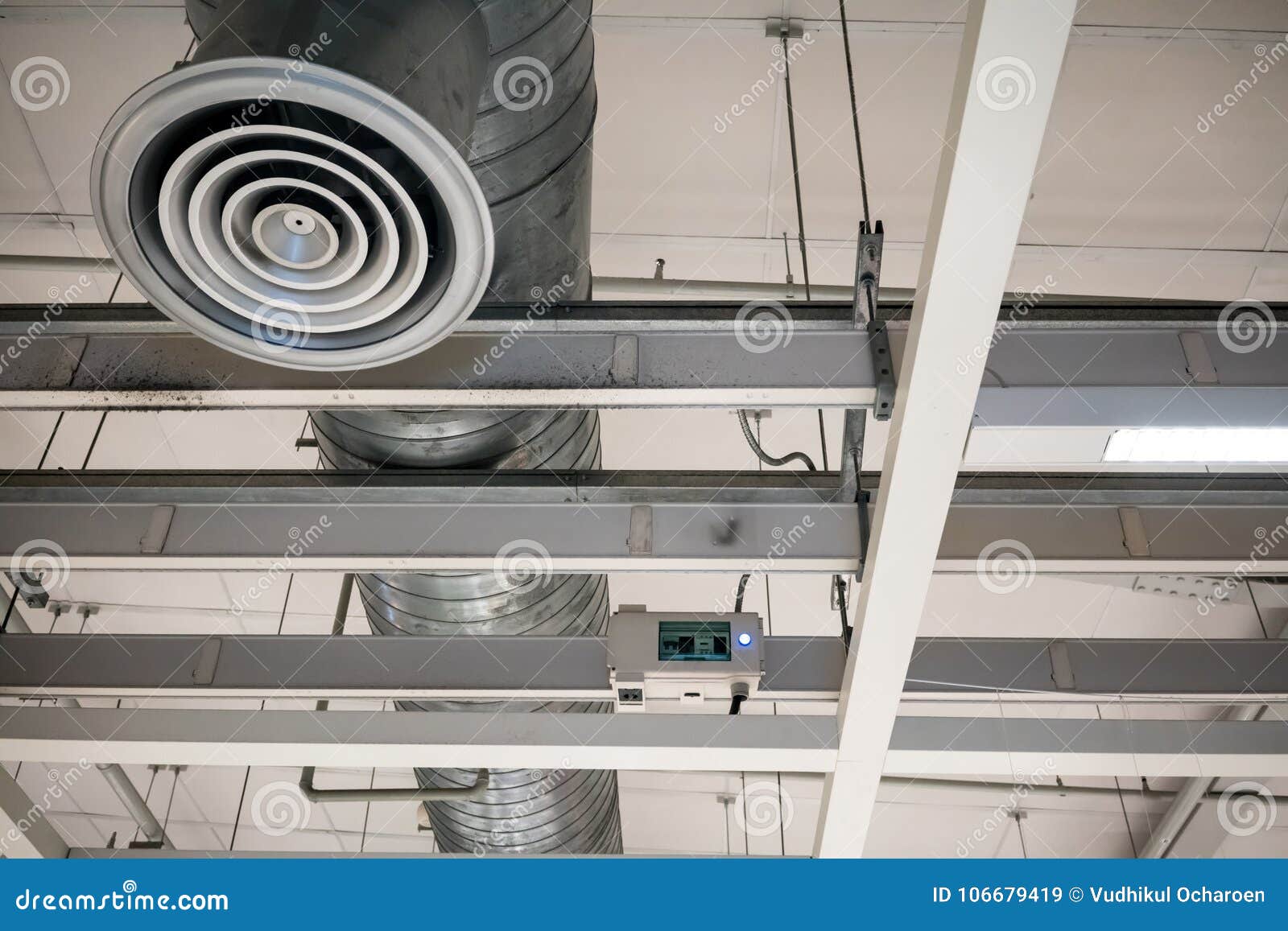 Air Ventilator, Electrical Panel, Controls and Switches in the B Stock ...