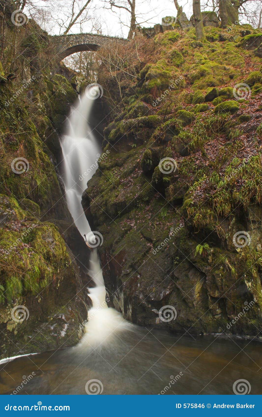 Aira Force Falls stock photo. Image of district, falls - 575846
