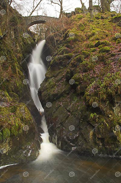 Aira Force Falls stock photo. Image of district, falls - 575846