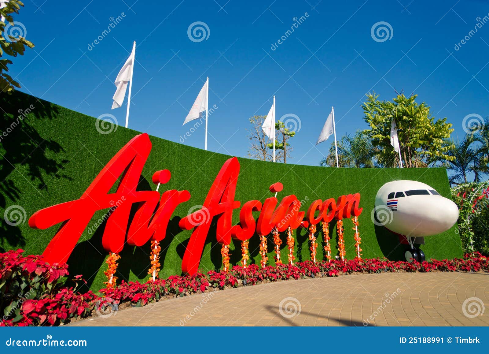 AirAsia on the exhibition editorial photo. Image of editorial - 25188991
