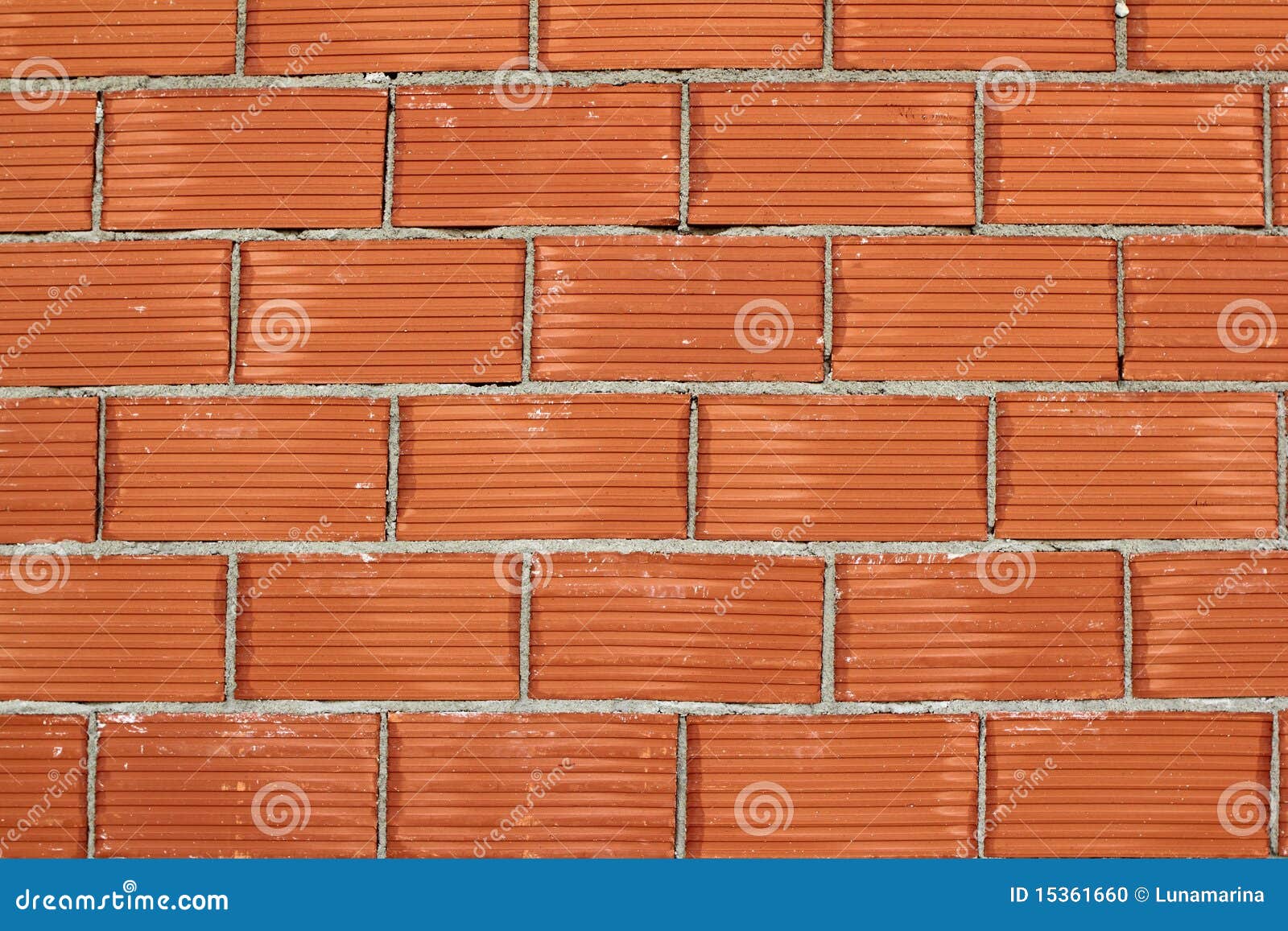Airbrick De Construction De Mur De Briques D'argile Rouge Photo stock ...
