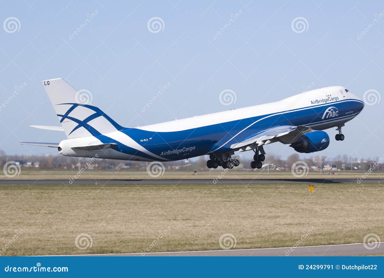AirBridgeCargo Boeing 747-8 Takeoff Editorial Photo - Image of aircraft ...