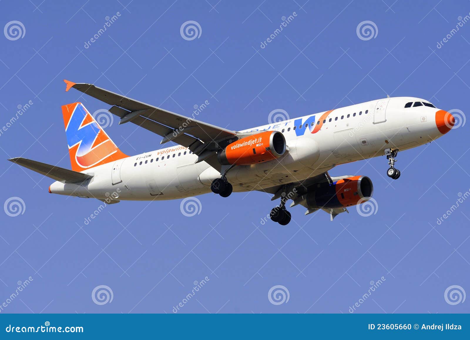Airbus 320-232 editorial image. Image of a320, windjet - 23605660