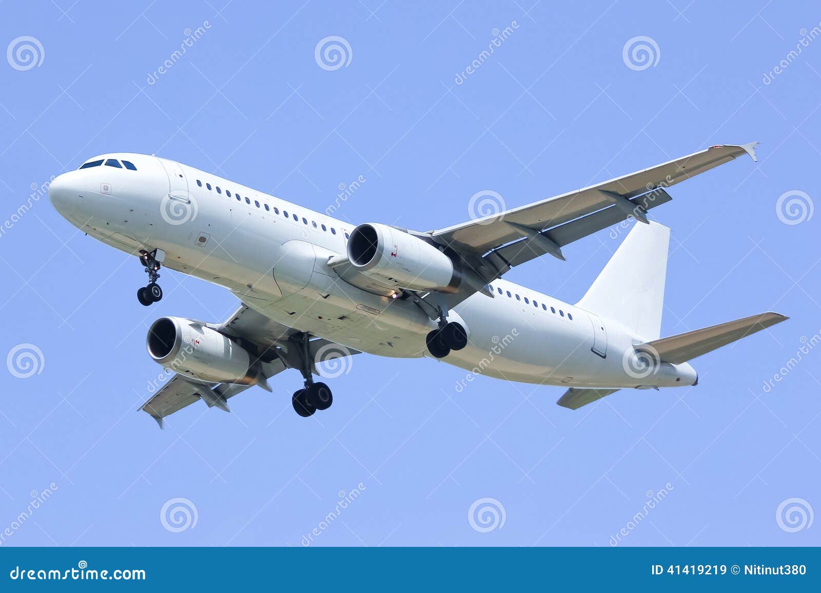 Airbus A320-200 image stock. Image du trains, avion, côté - 41419219