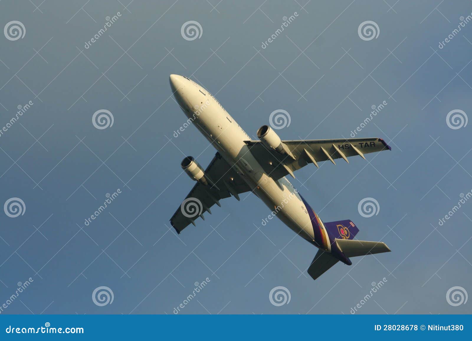 Airbus a300 thaiairway editorial stock photo. Image of aircraft - 28028678
