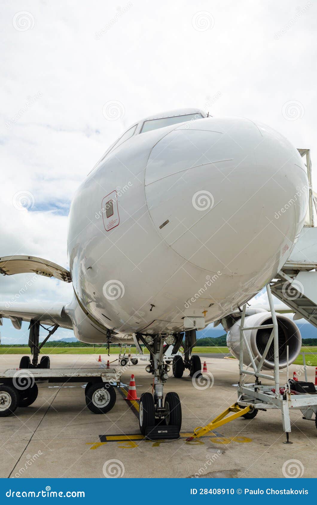 A320 Door Handle And View Port From Outside. Instruction On The Door ...