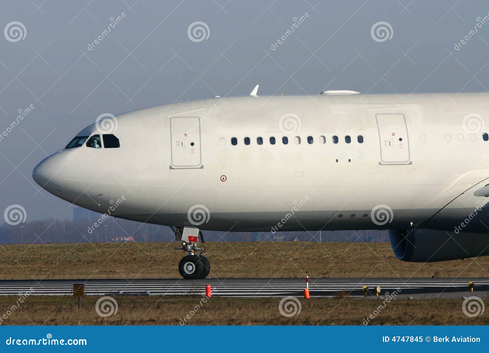 Airbus A340 stock image. Image of holiday, boeing, pilot - 4747845