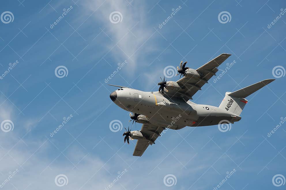 Airbus A400M editorial stock photo. Image of cargo, wing - 15214658