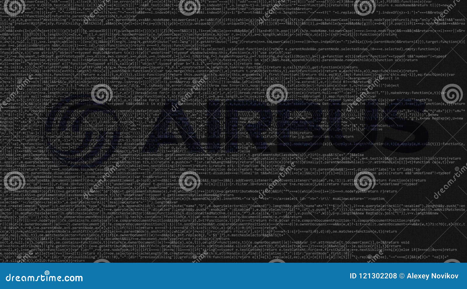 Airbus Logo Made of Source Code on Computer Screen. Editorial 3D Rendering Editorial Stock Photo ...