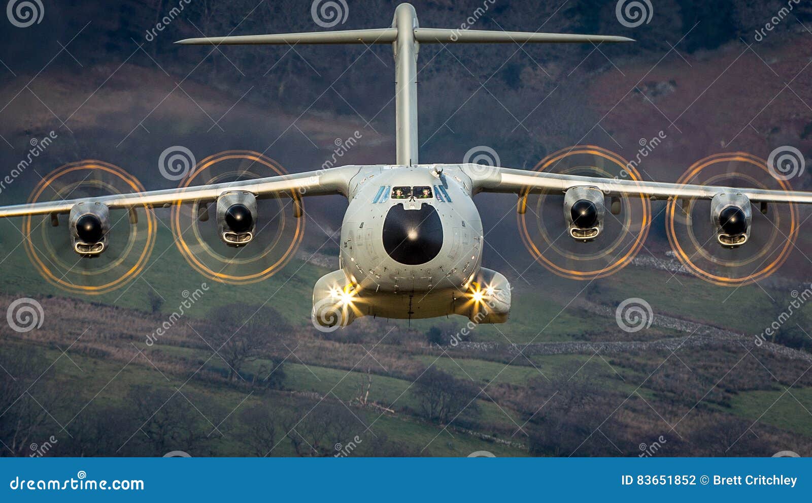 Airbus A400M Atlas A400 photo stock. Image of flou, cargaison - 83651852