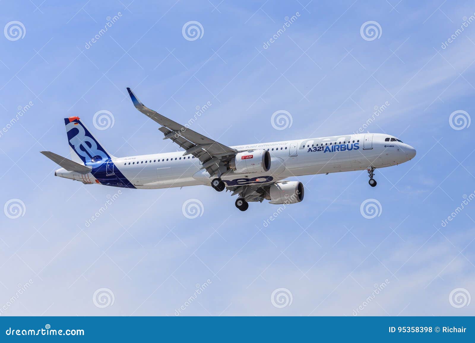 Airbus A321 NEO editorial stock photo. Image of engine - 95358398