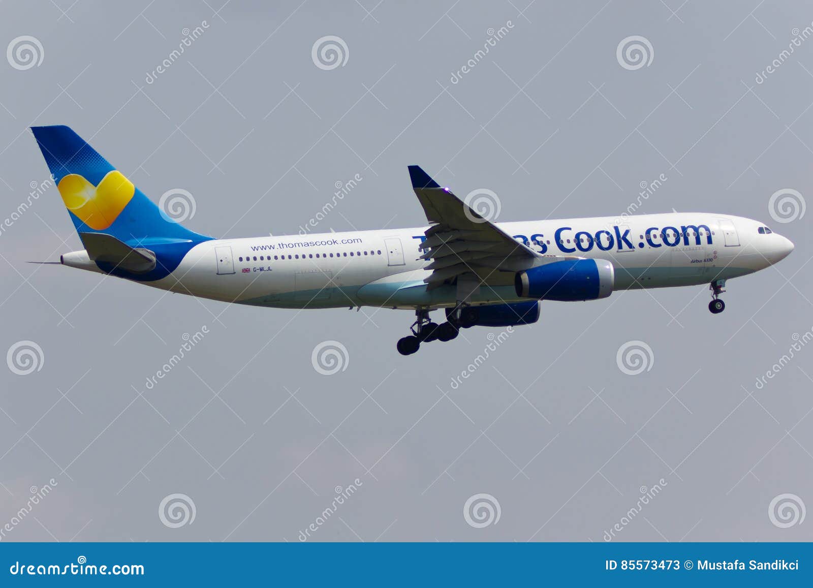 Airbus A330 Plane editorial stock photo. Image of clouds - 85573473