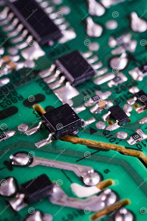 Aircon split type chip set stock image. Image of macro - 199465349