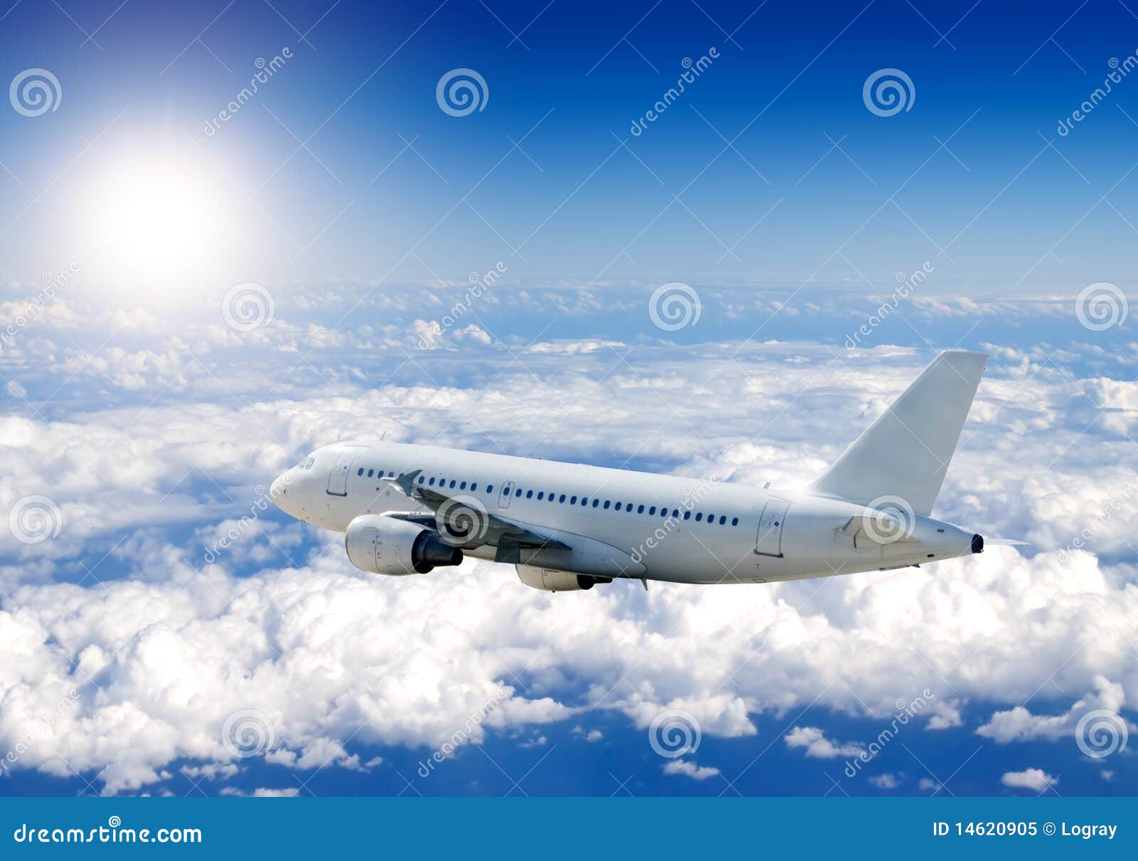 Aircraft stock image. Image of passenger, fast, airplane - 14620905