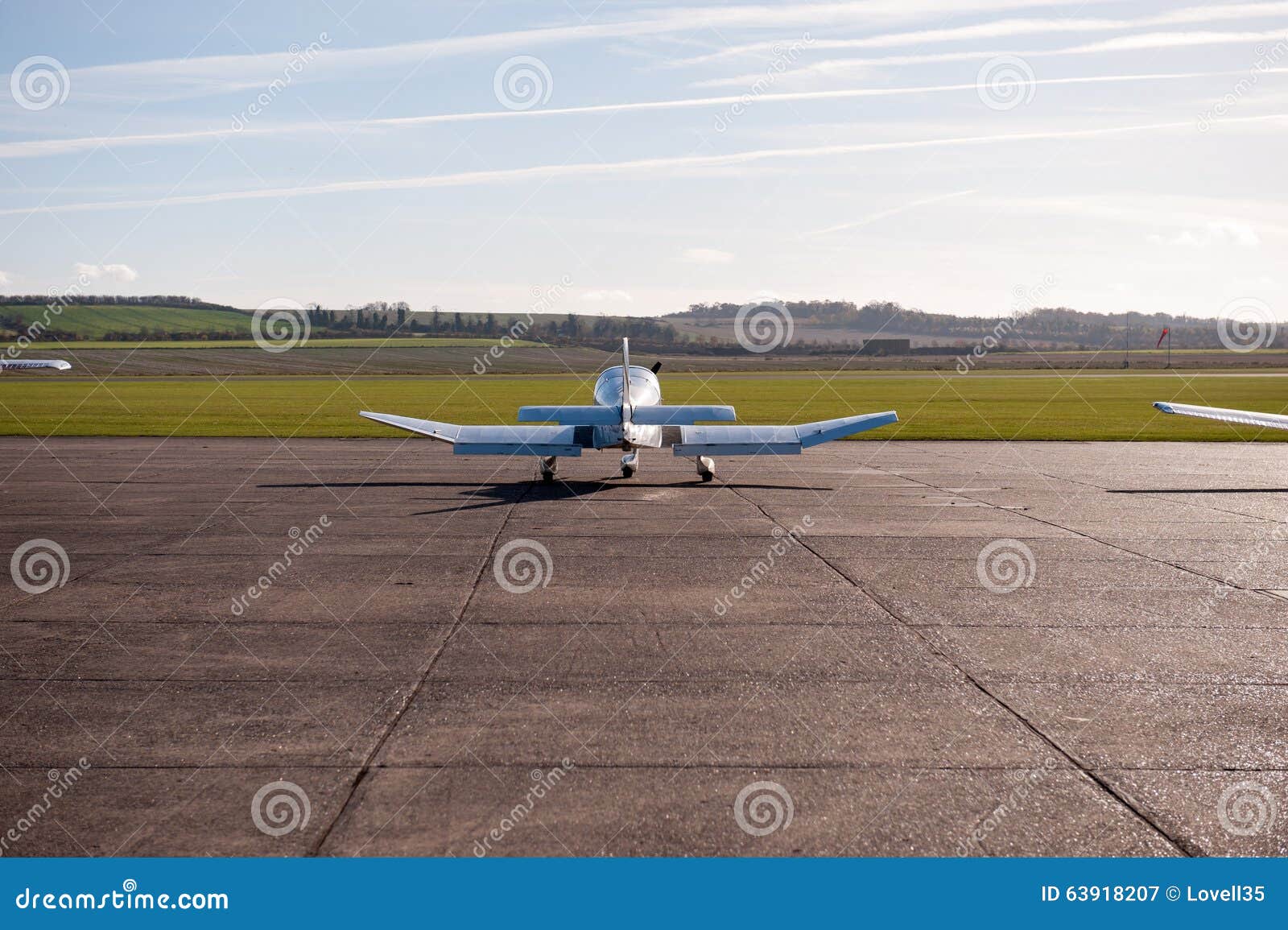 Aircraft on air field stock image. Image of runway, waiting - 63918207