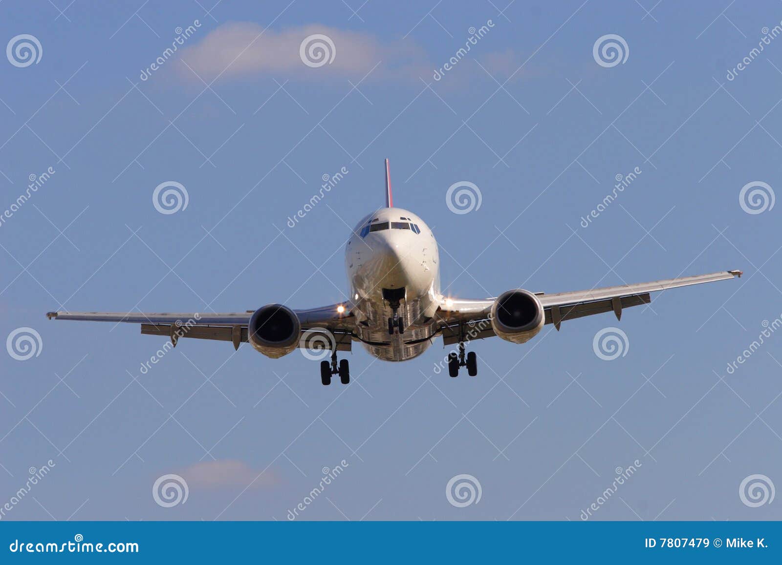 Aircraft Approaching stock image. Image of freight, wing - 7807479