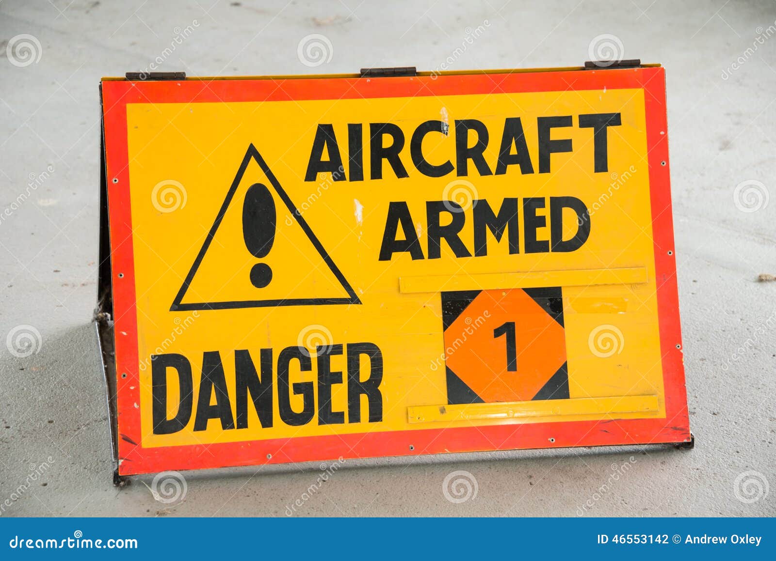 Aircraft Armed sign stock photo. Image of danger, military - 46553142