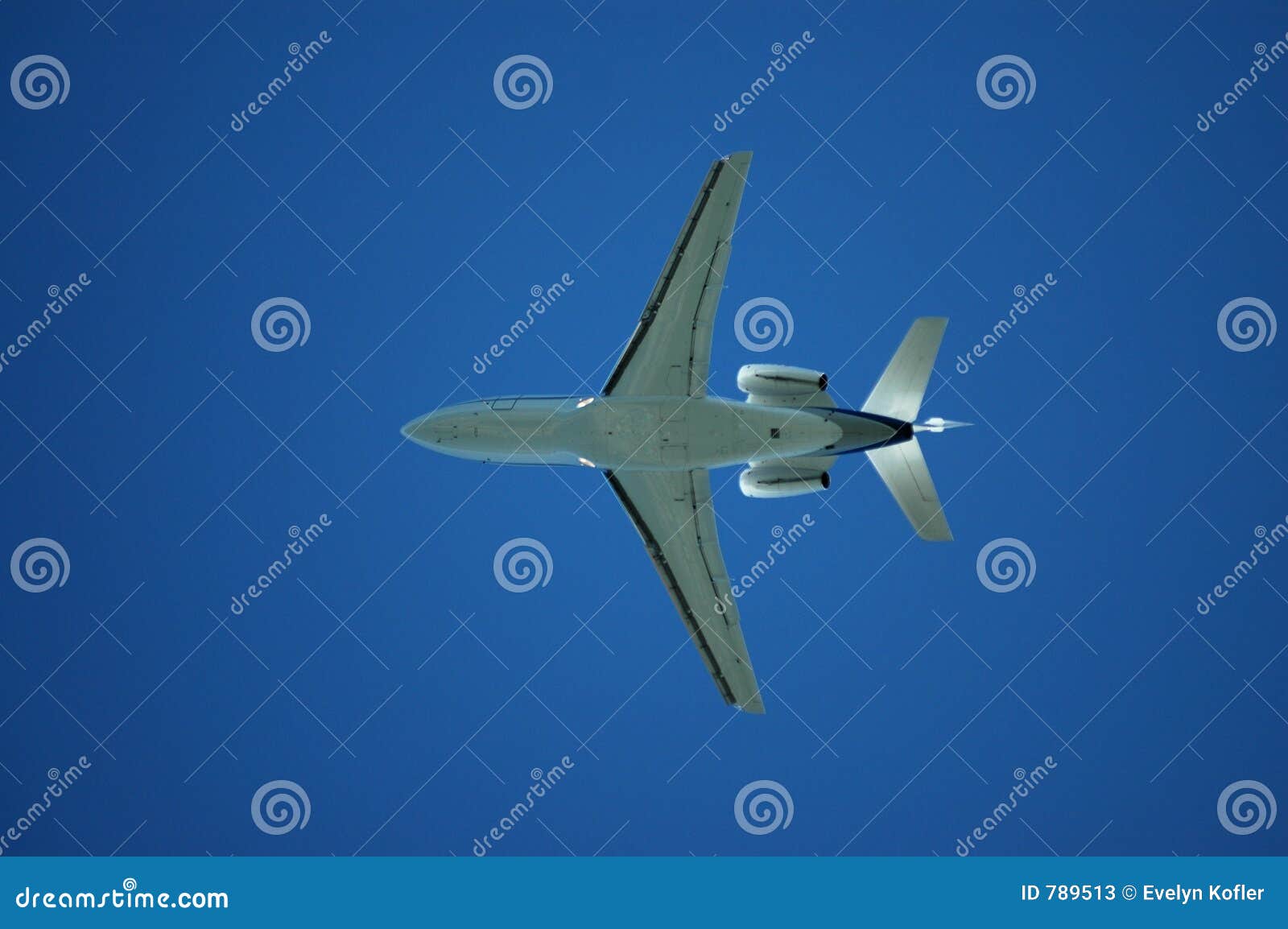 Aircraft from Below stock image. Image of landing, puff - 789513