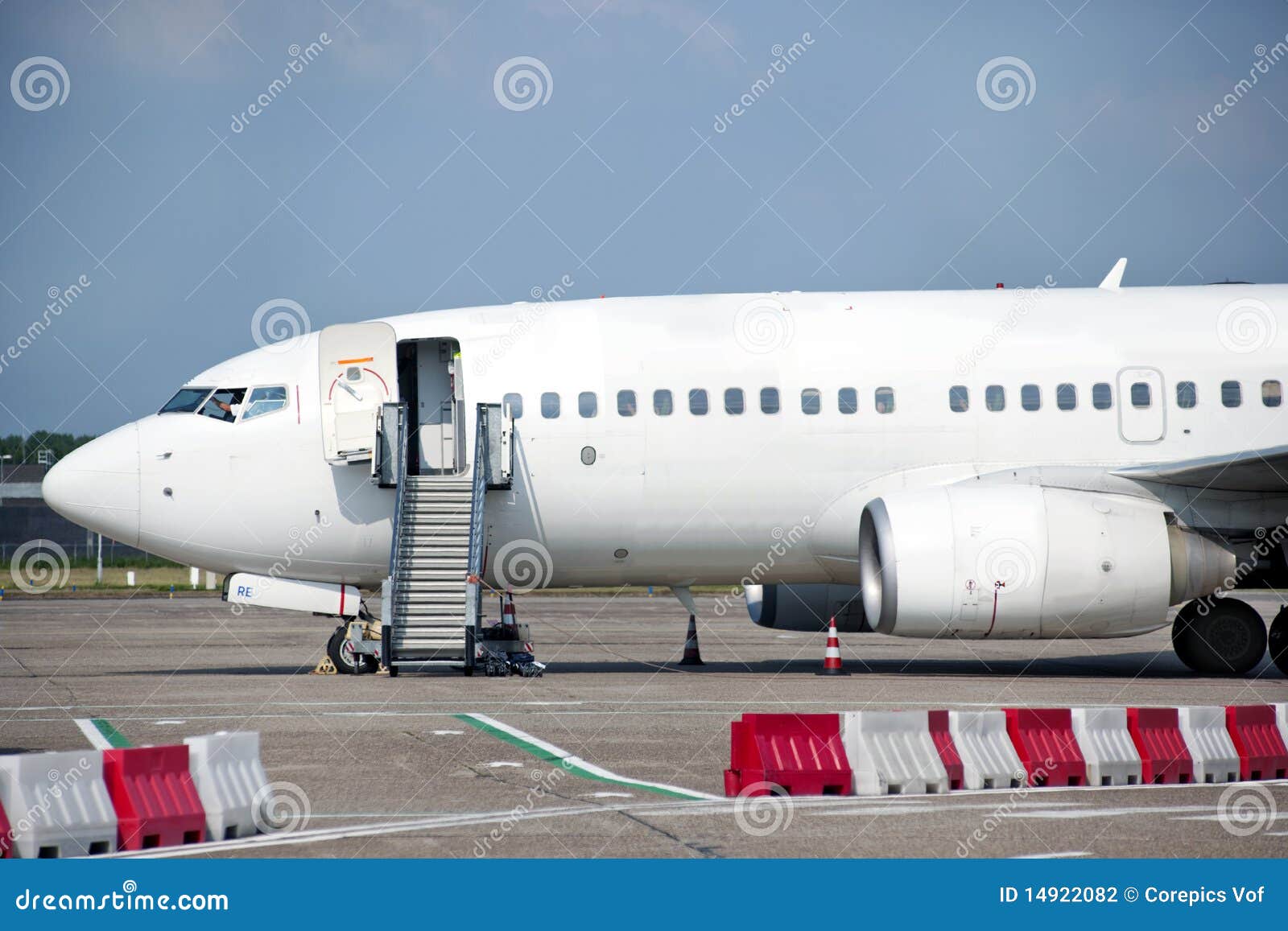 Aircraft boarding stock photo. Image of strip, white - 14922082