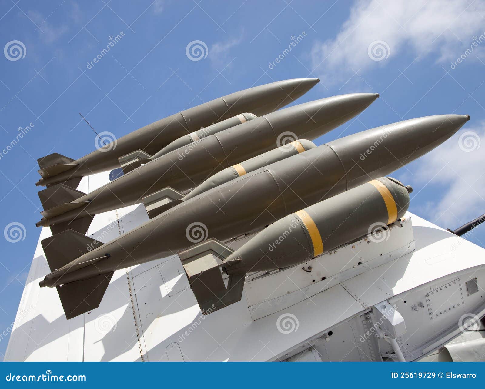 Aircraft Bombs stock image. Image of plane, metal, defense - 25619729