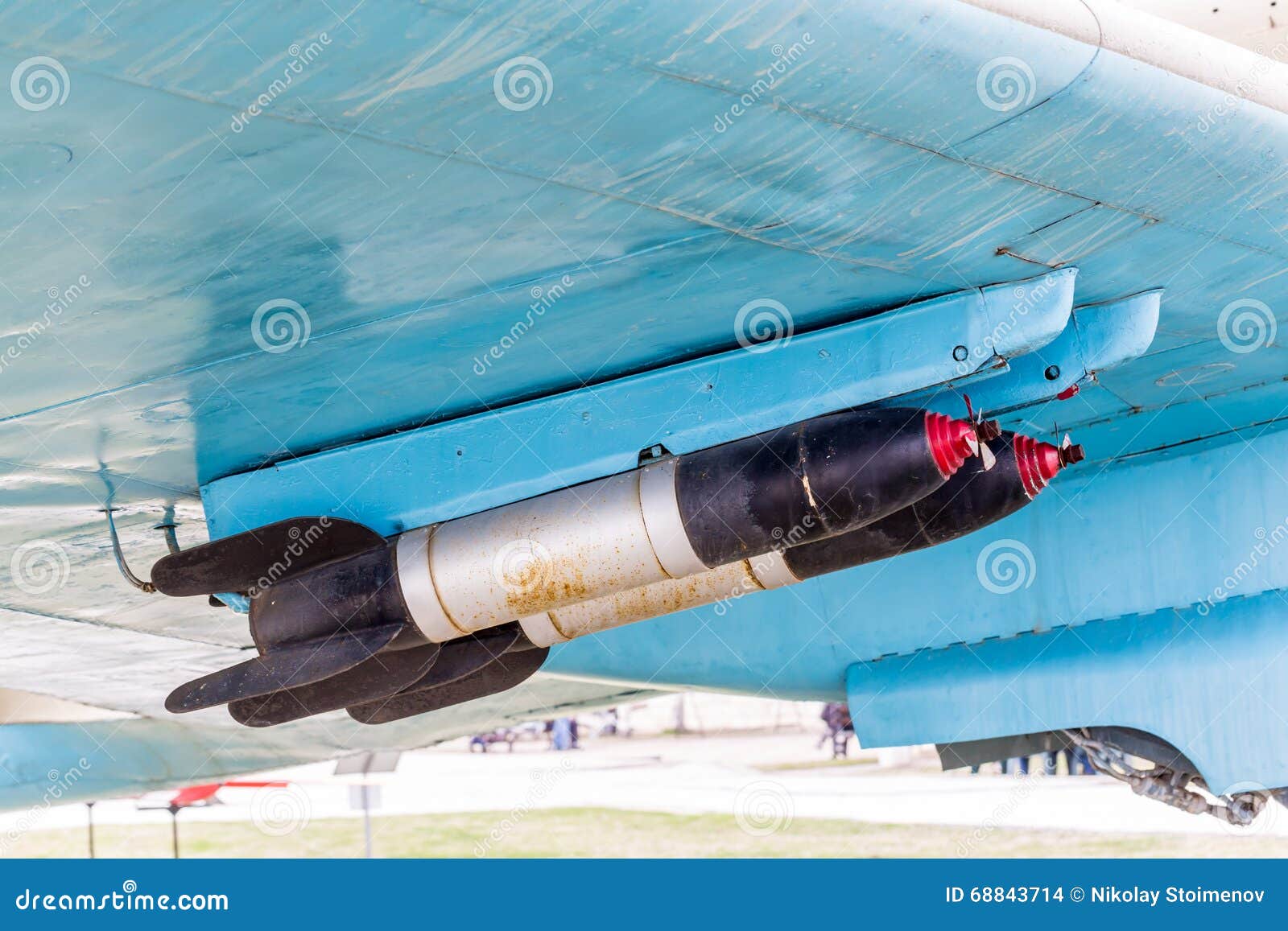 Aircraft bombs stock photo. Image of style, guided, ballistic - 68843714