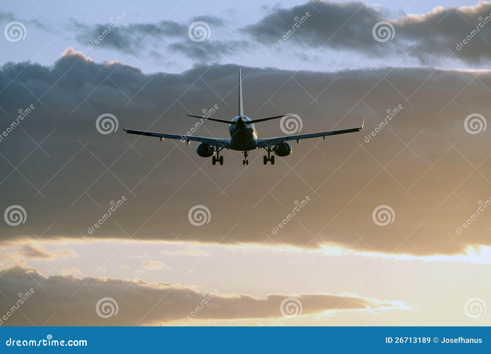 Aircraft in the clouds stock image. Image of power, speed - 26713189
