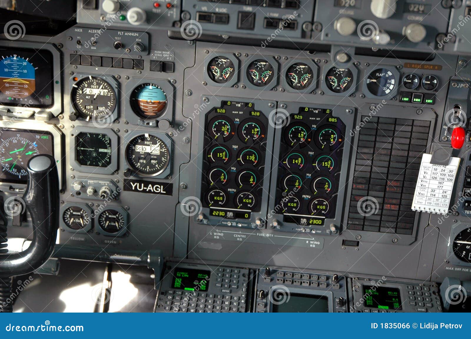 Aircraft cockpit stock photo. Image of navigation, pilot - 1835066