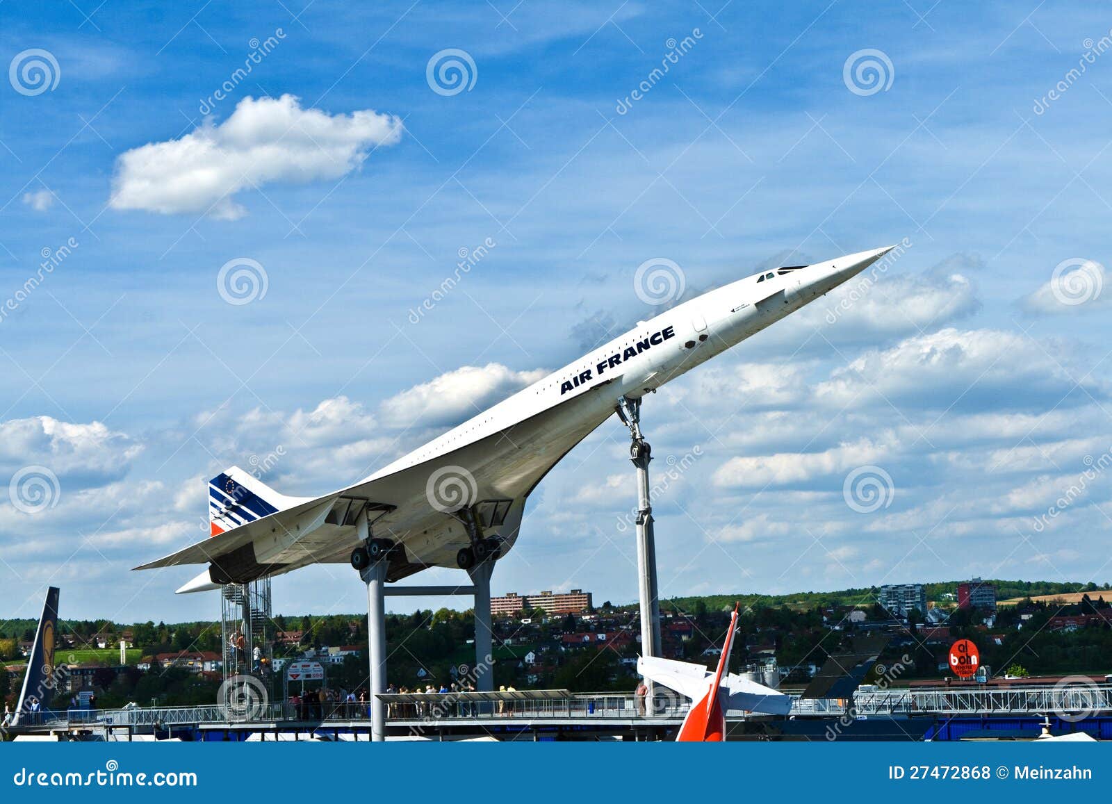 Aircraft Concorde in the Museum in Sinsheim Editorial Stock Photo ...