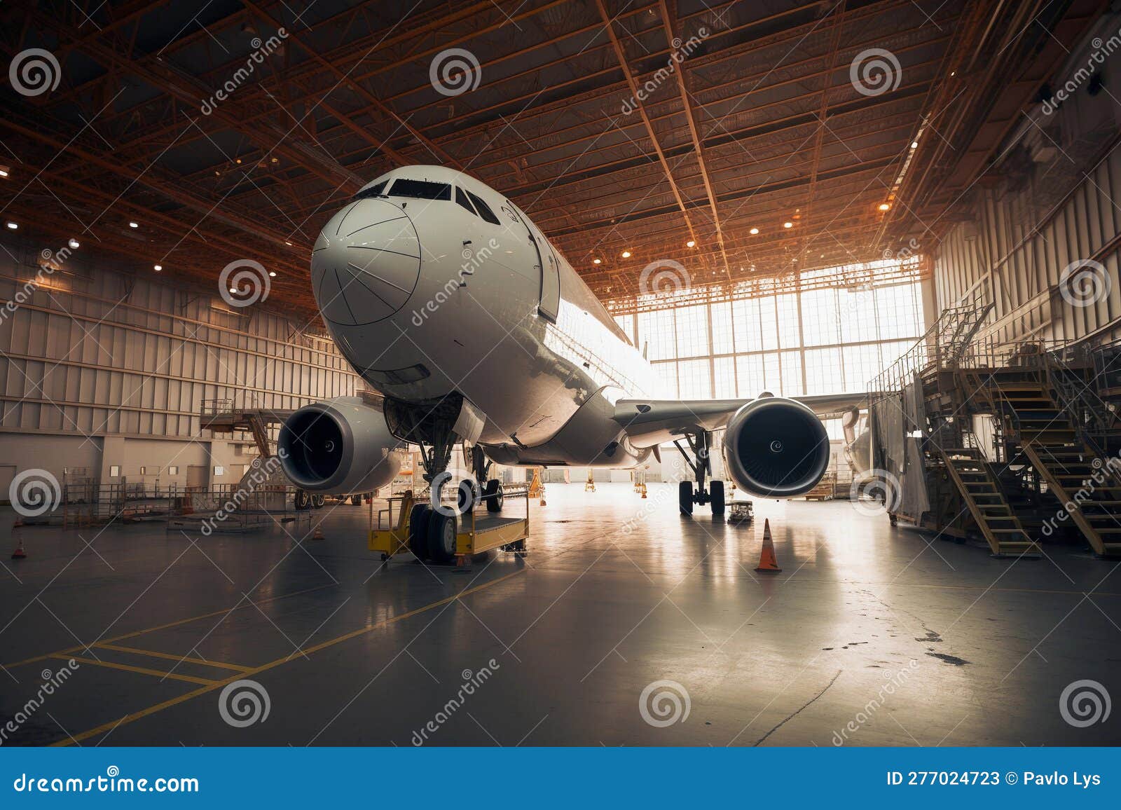 Aircraft Construction. Aircraft Manufacturing. AI Generated Stock ...