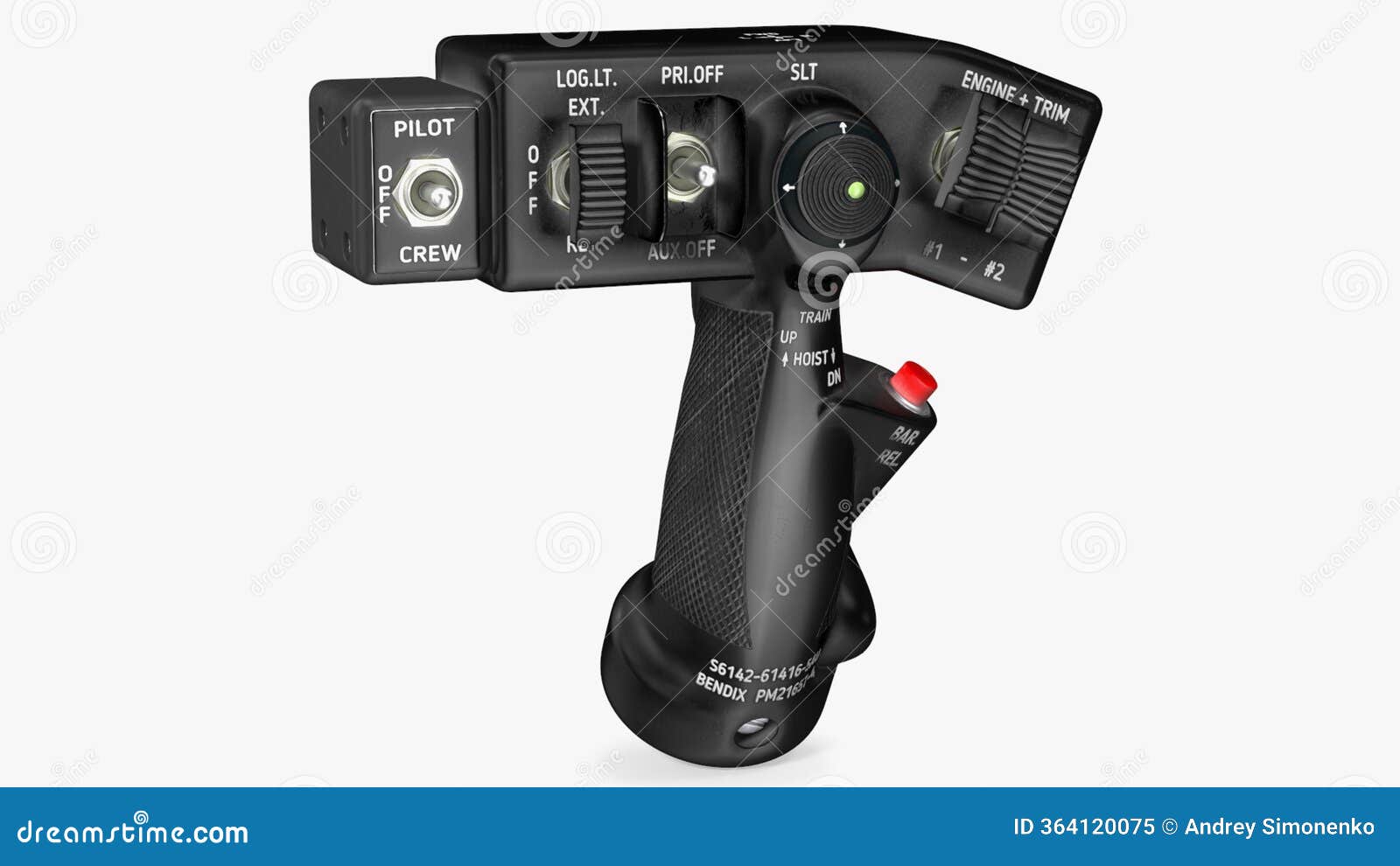 Aircraft Control Wheel Icon Vector Illustration | CartoonDealer.com ...