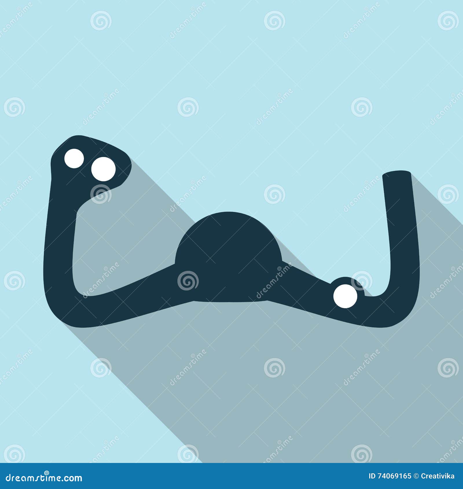 Aircraft Control Wheel Icons Collection Vector Illustration ...