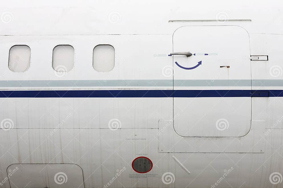Aircraft door stock photo. Image of engine, blade, door - 24855094
