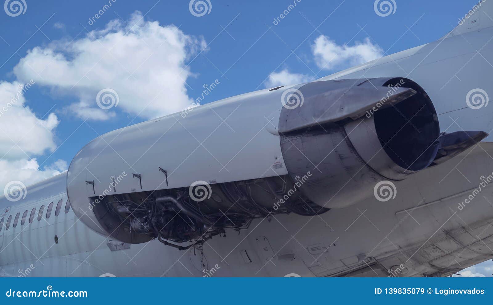 Aircraft engine exploded stock image. Image of broken - 139835079