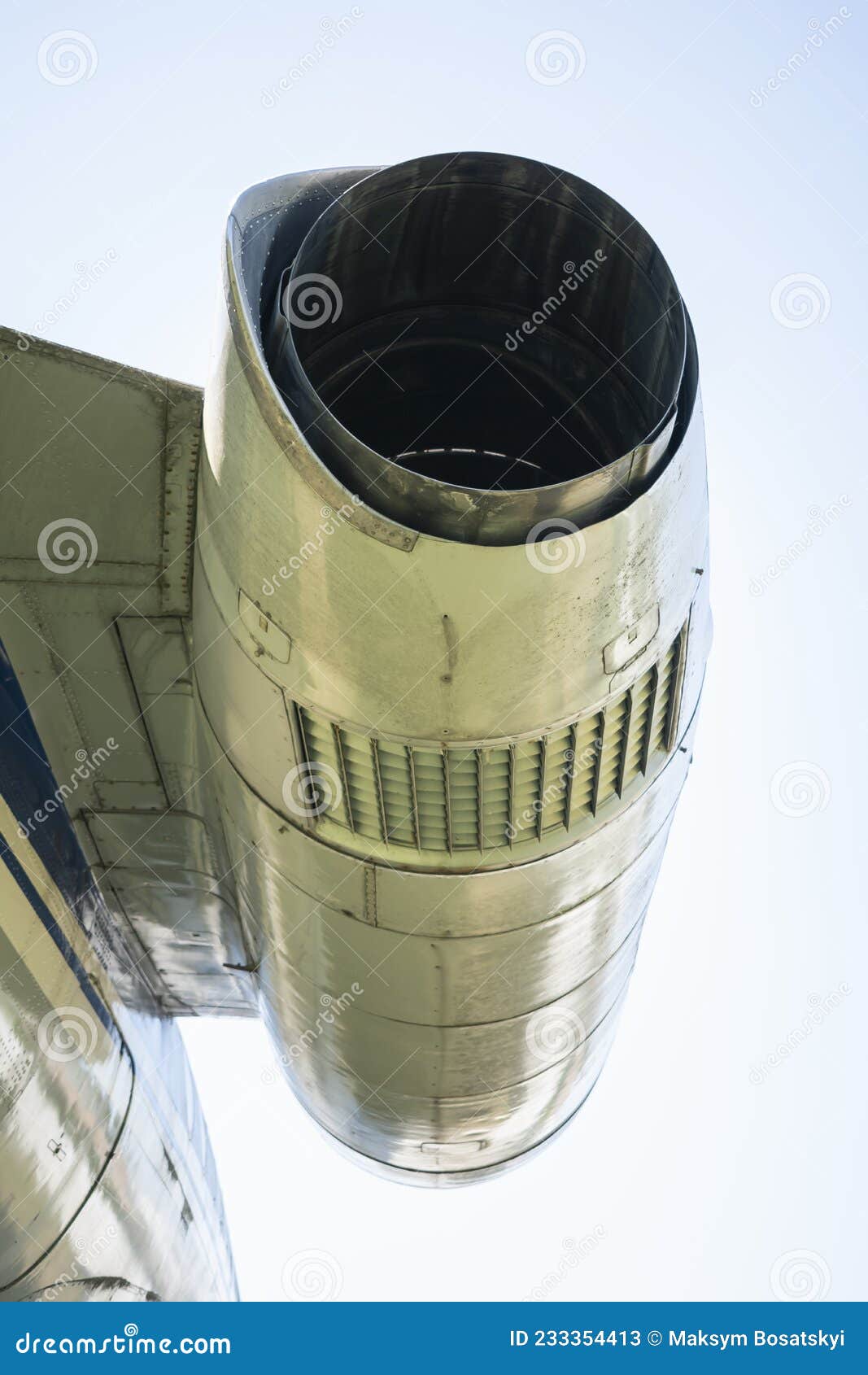 Aircraft Engine. Hull, Chassis, Engines and Propellers of an Old Plane ...