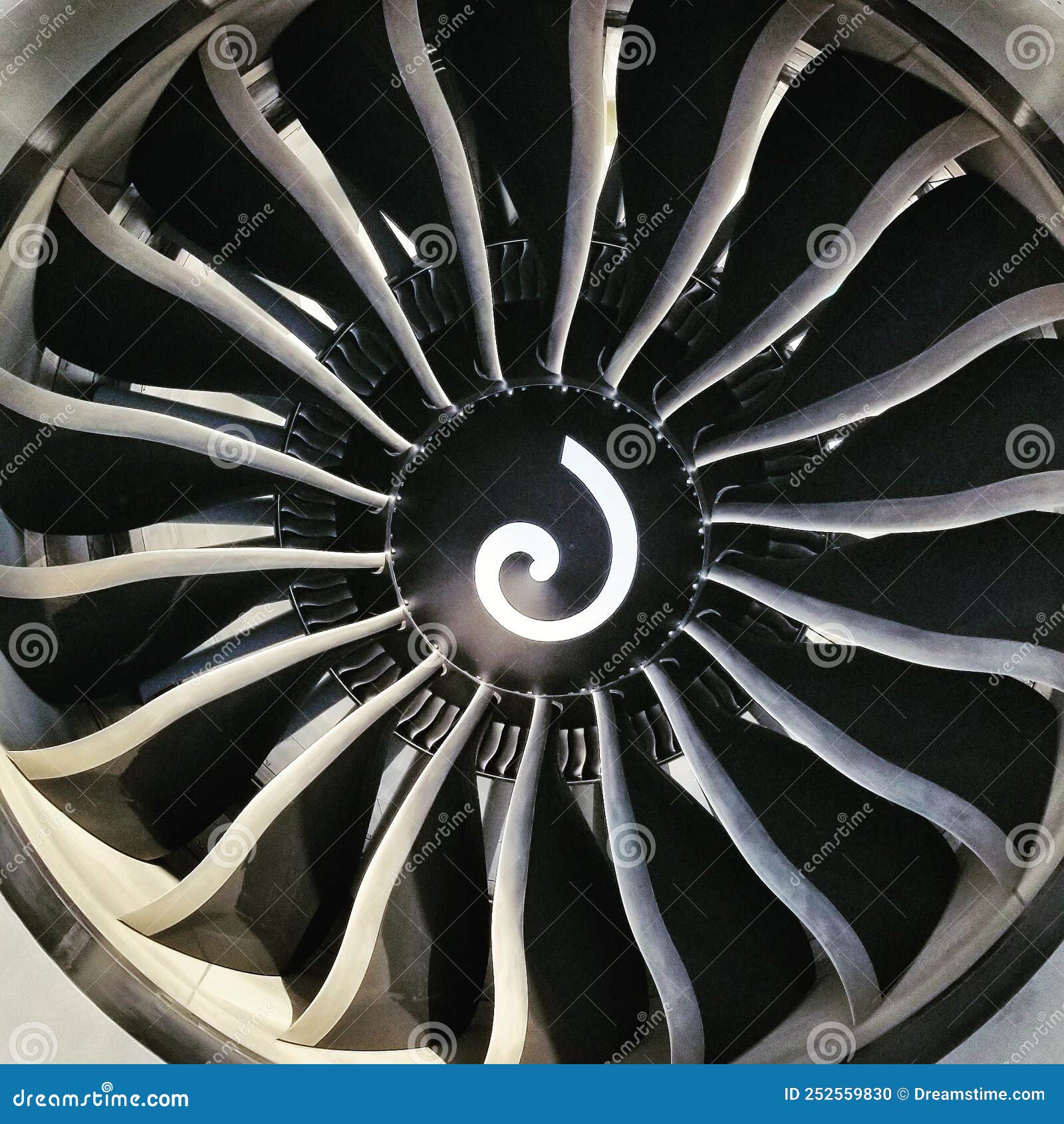 Aircraft Engine Line Maintenance Stock Photo - Image of maintenance ...