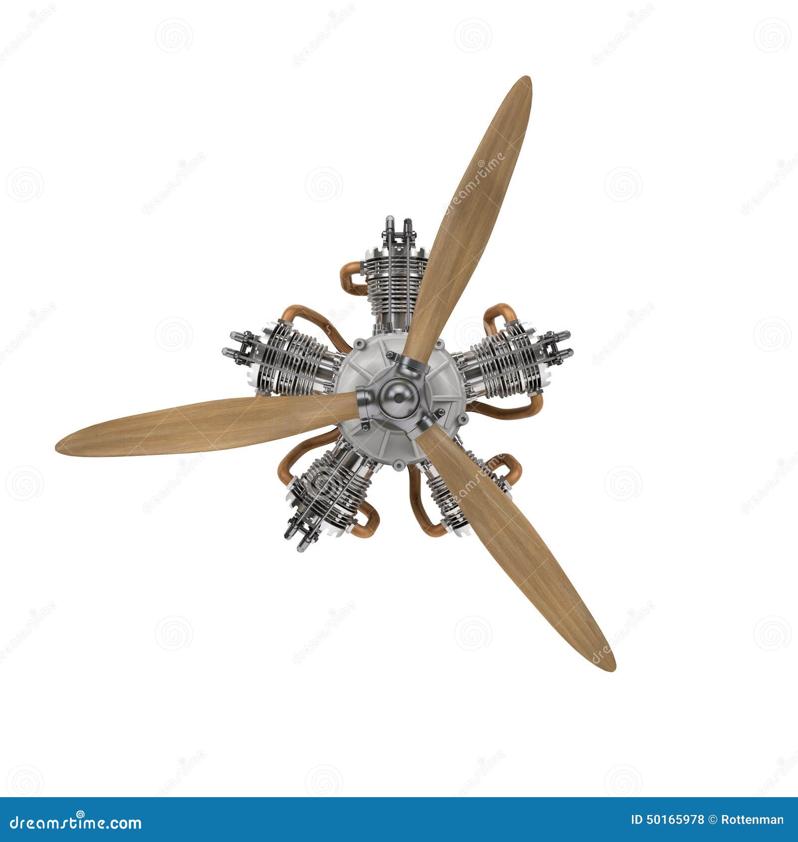 Aircraft Radial Engine Isometric Drawing Vector Illustration ...
