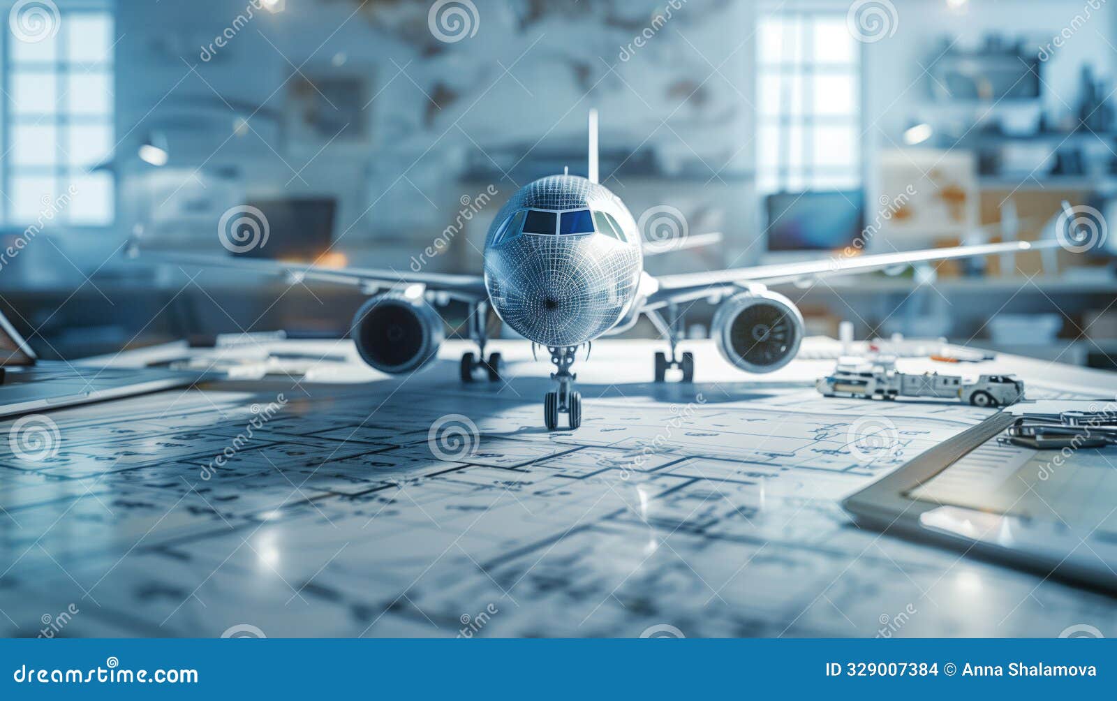 Airplane Design Plans on Table for Aviation Innovation and Development ...