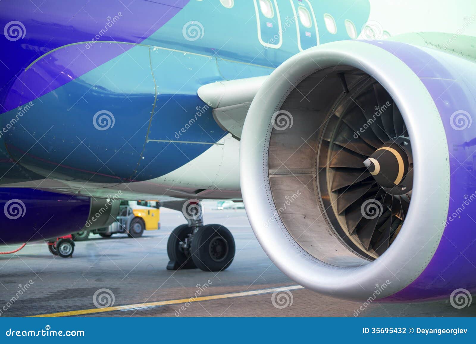 Aircraft engines stock photo. Image of industry, power - 35695432