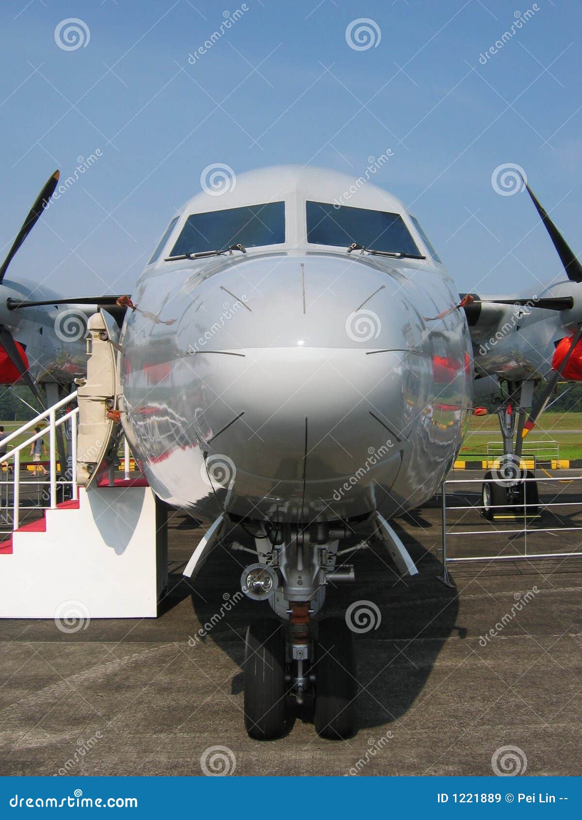 Aircraft - Front of Military Aircraft Stock Image - Image of aircraft ...