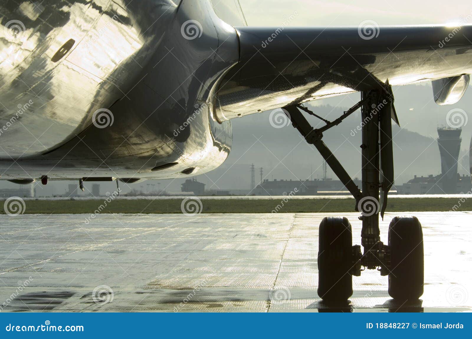 Aircraft front view stock image. Image of flight, control - 18848227
