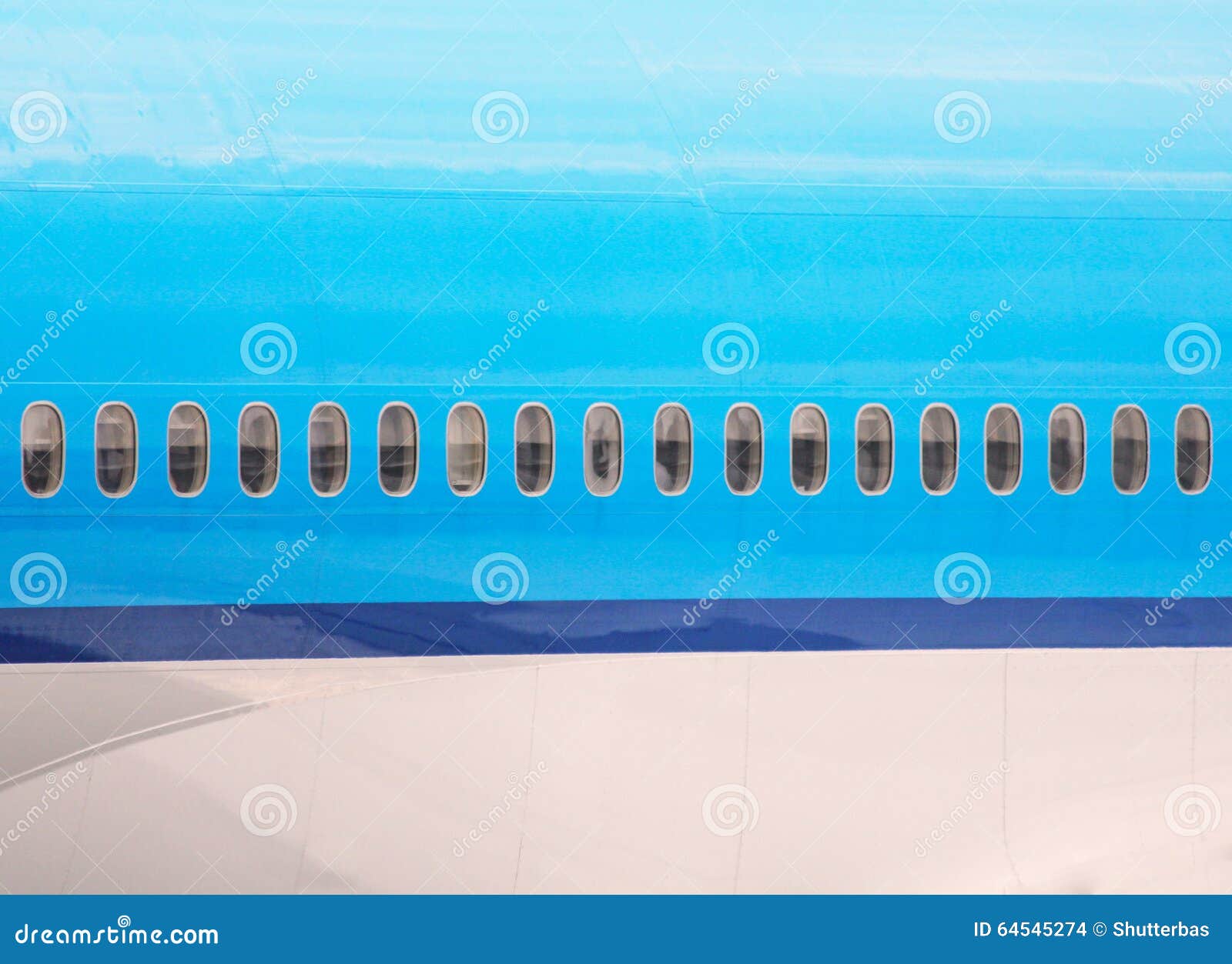 Aircraft fuselage stock photo. Image of exterior, aircraft - 64545274