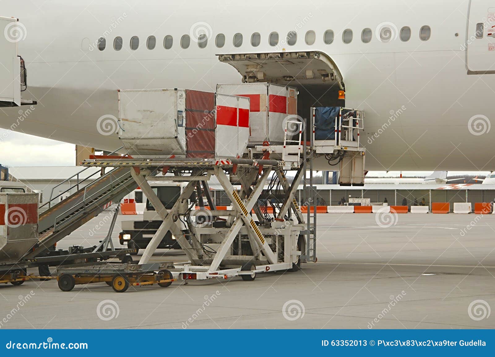 Aircraft Ground Handling Stock Photo - Image: 63352013