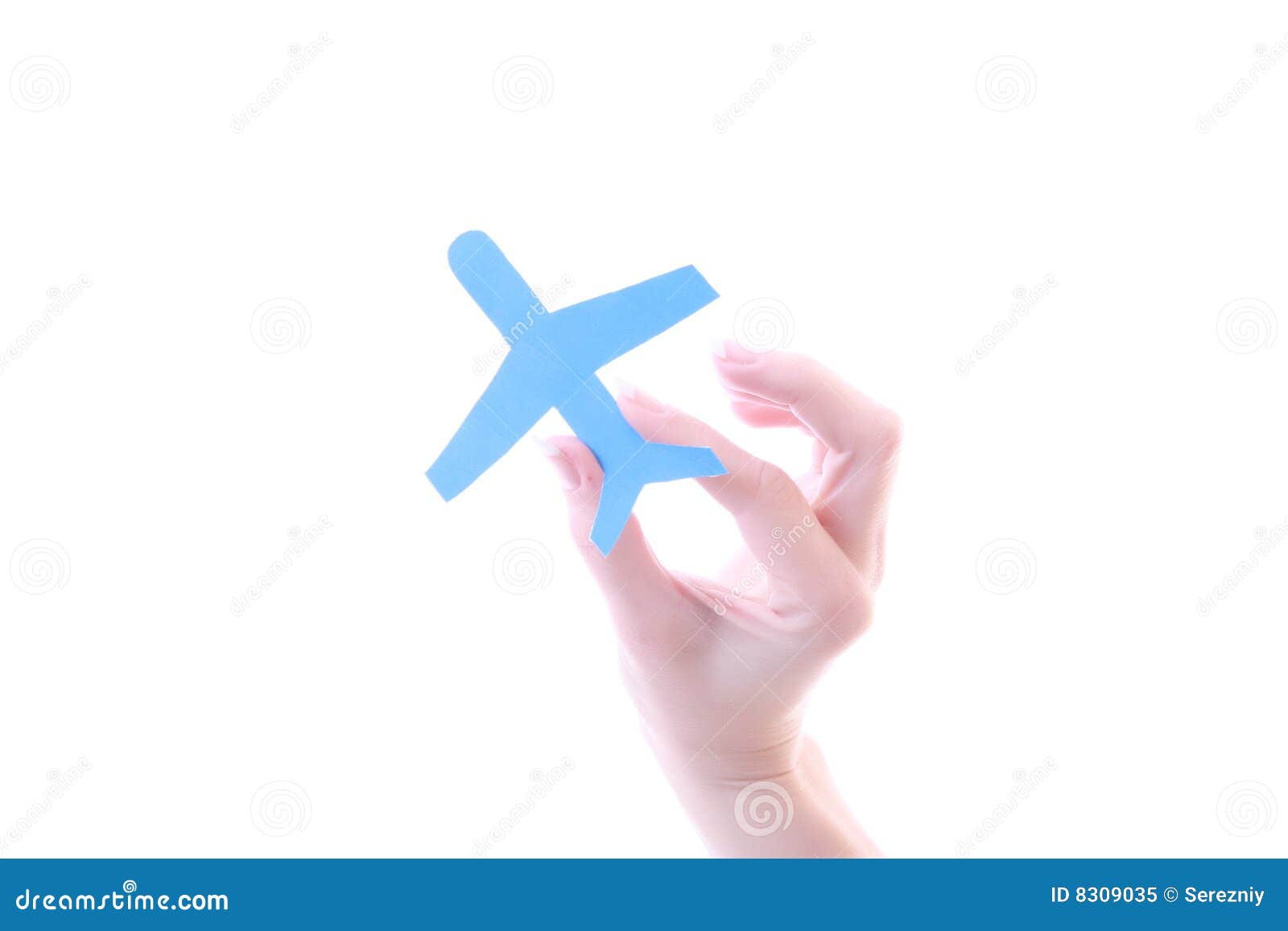 Aircraft in hand stock image. Image of human, hand, plane - 8309035